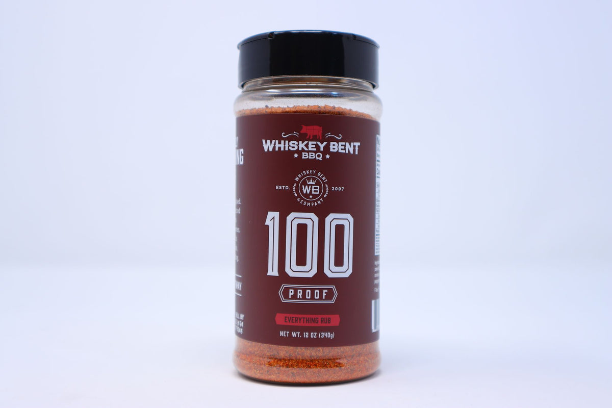 Whiskey Bent BBQ -100 Proof– Whiskey Bent BBQ Supply